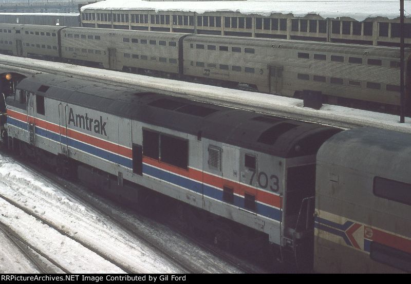 Amtrak 703 P30CH